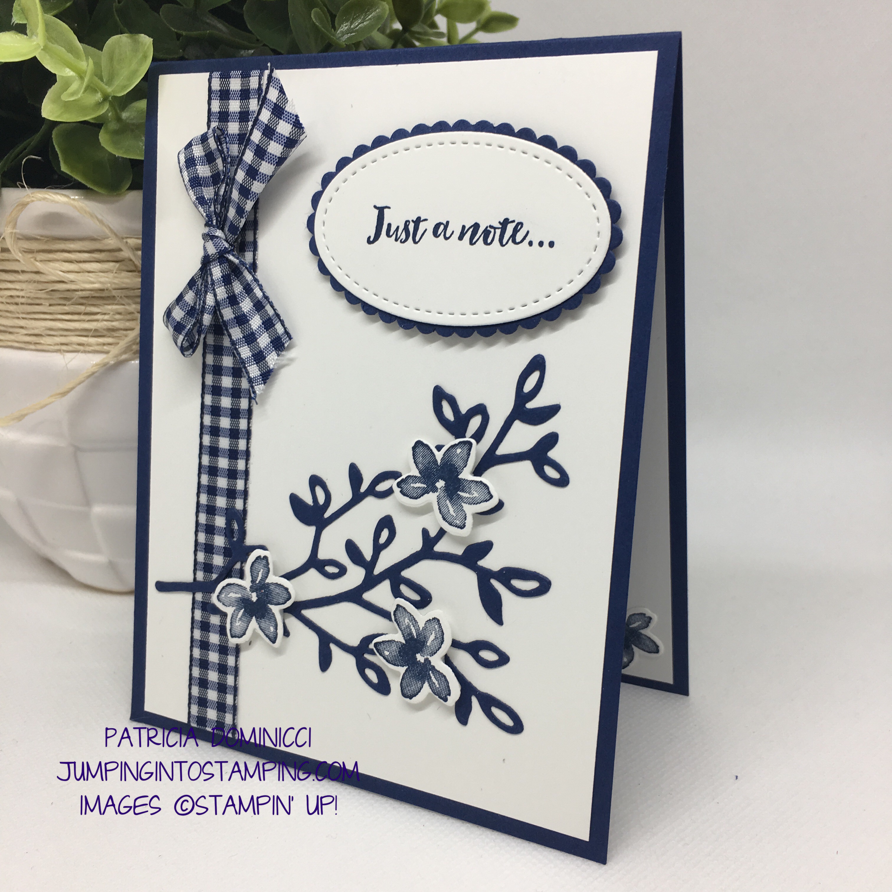 Monotone Monday – Petals & More – Jumping Into Stamping