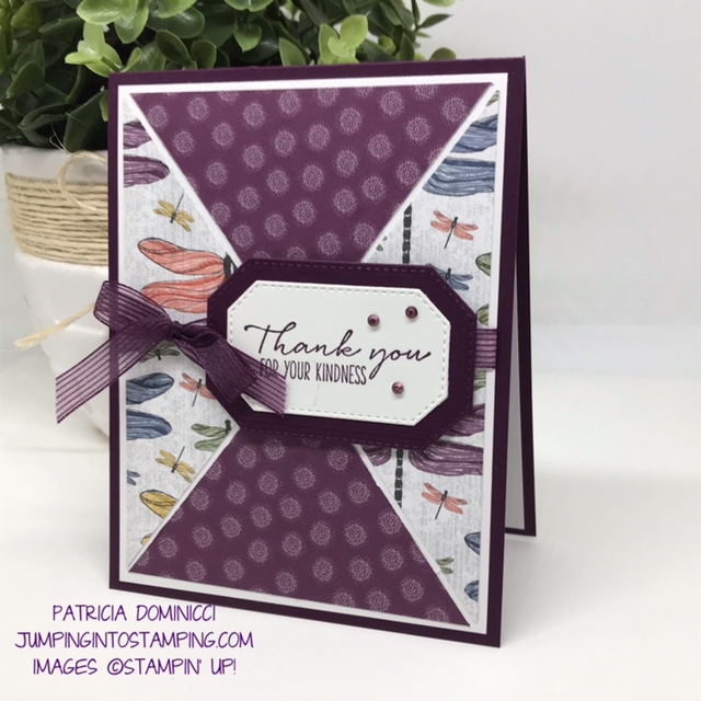 Simple Triangle Cards – Jumping Into Stamping